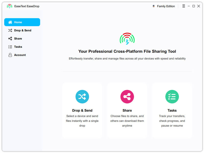 EaseDrop - The Cross-Platform AirDrop Solution